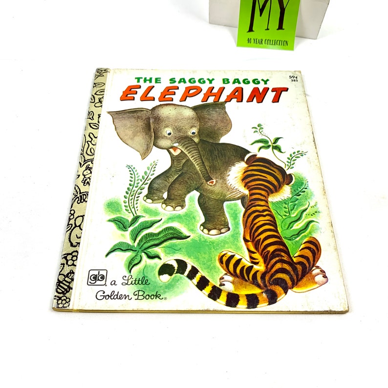 1978 the Saggy Baggy Elephant A Little Golden Book Classic by - Etsy