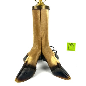 Vintage Lamp - Taxidermy African Kudu Hoof Lamp - Safari Lodge Decor ...
