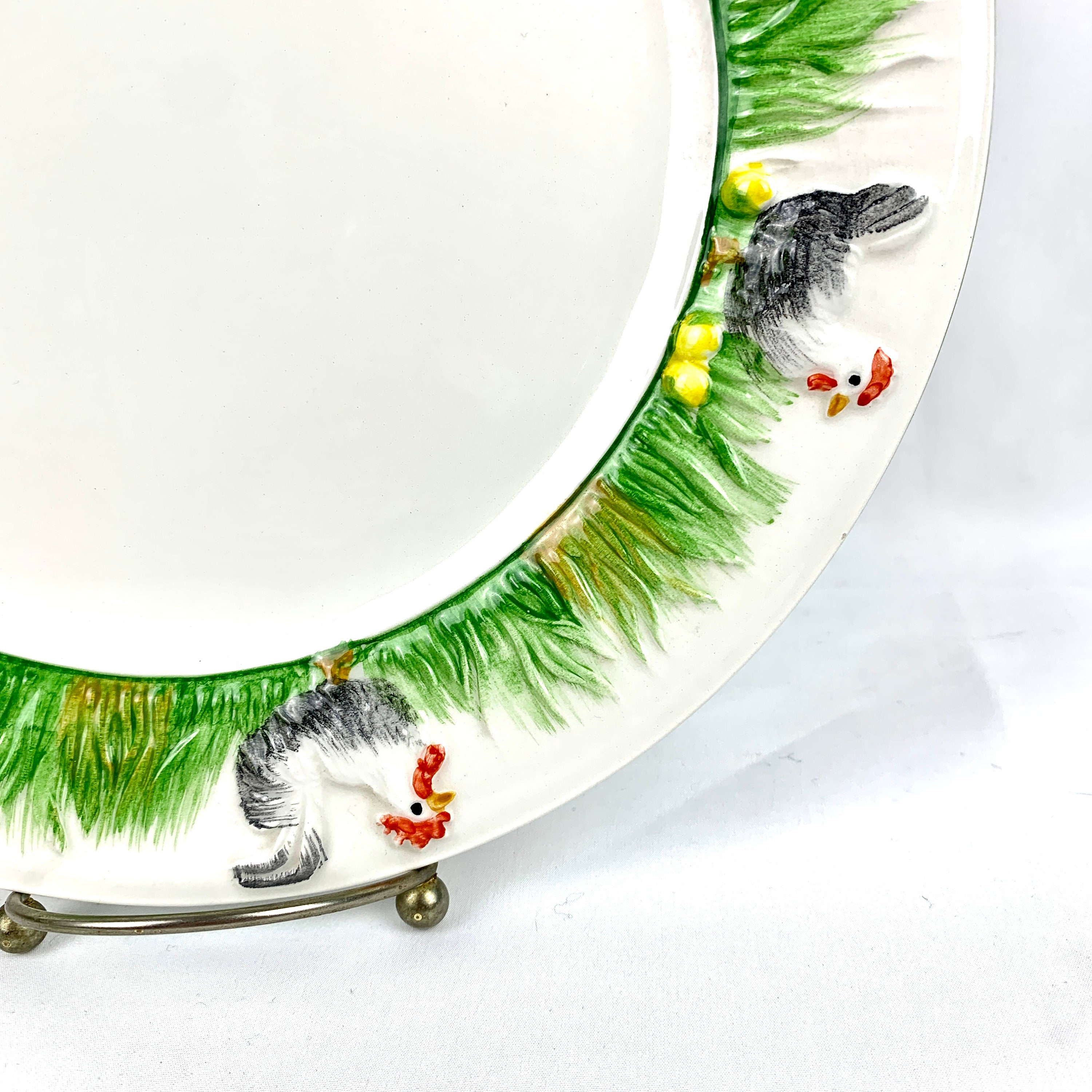 Vintage Made in Italy San Marco Ceramic Pottery Plate Rooster - Etsy