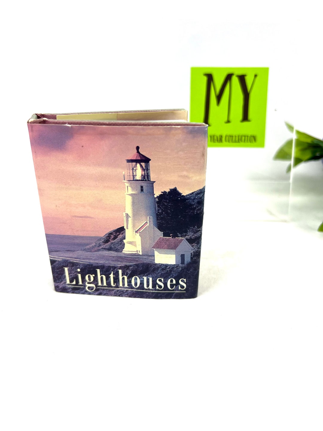 Vintage Book - Lighthouses by Heather Henson - Miniature Book - Mini ...