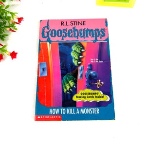 1996 Goosebumps by R.L. - How to Kill a Monster - Scholastic Book ...