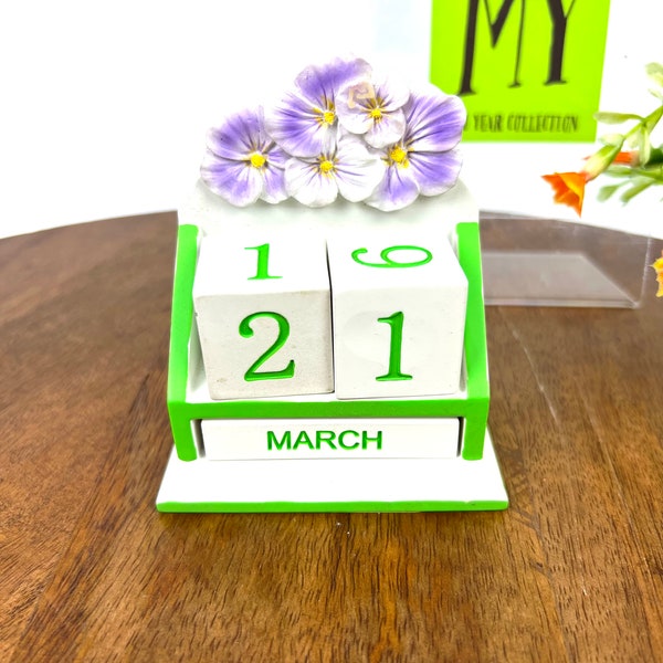 Block Calendar - Etsy