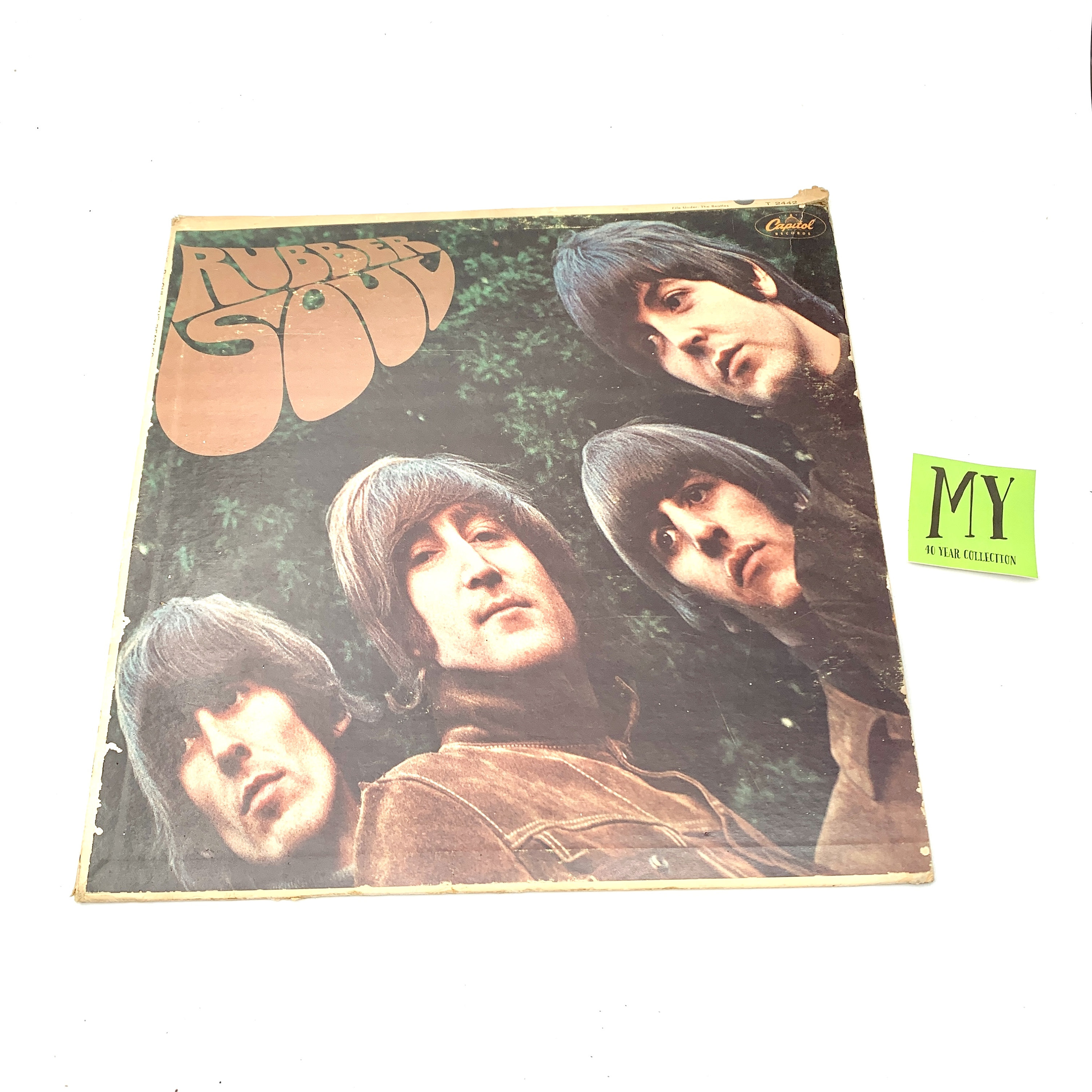 The Beatles Rubber Soul Vinyl LP - 1965 Capitol Records Collectible - Etsy