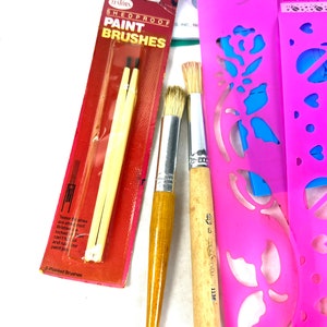 Vintage Stencil Set - Stencil Magic: Guide to Stenciling Booklet ...