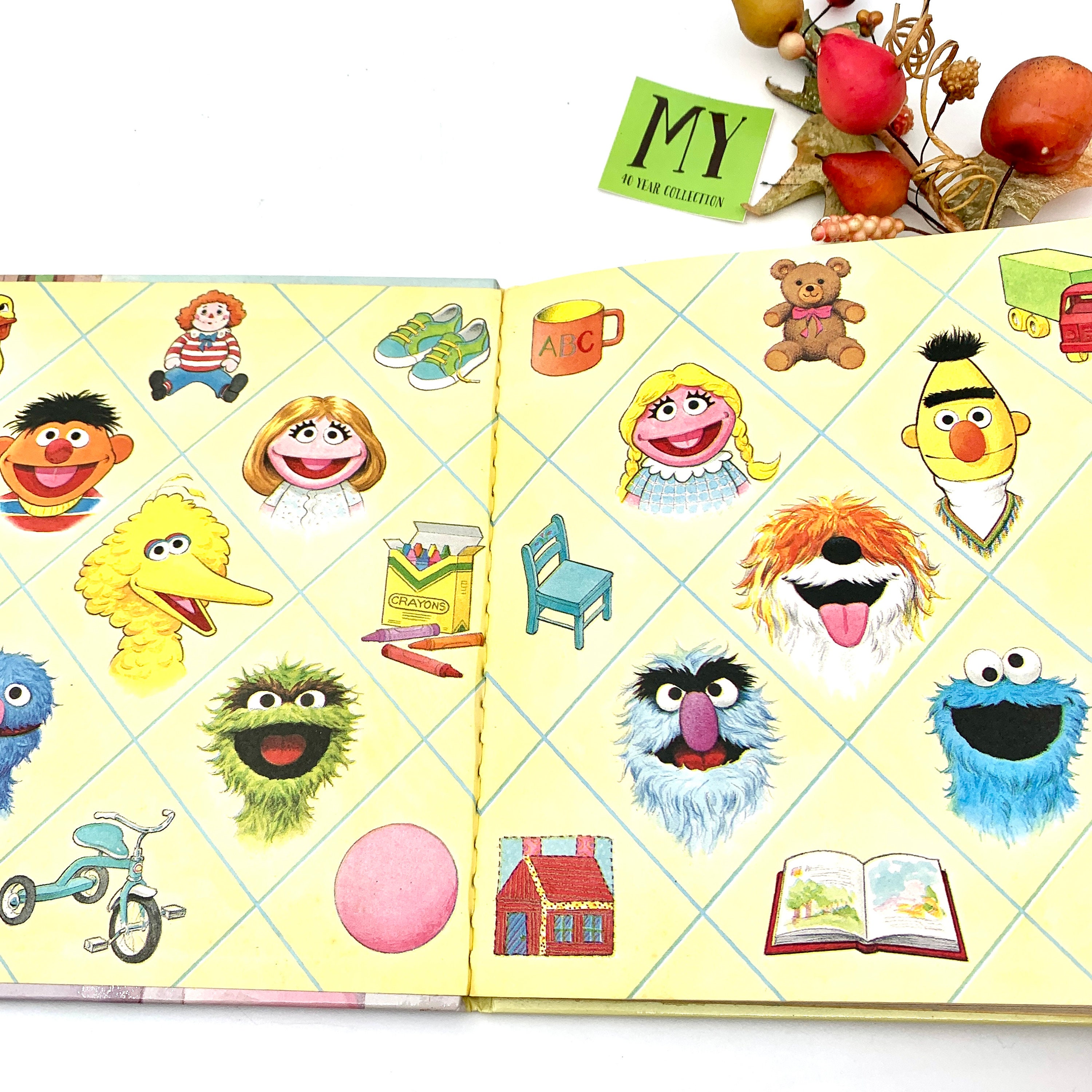 1985 Sesame Street Growing Up Book When Grover Moved To Sesame | Etsy