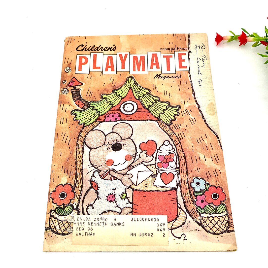 Vintage Children's Playmate Magazine February 1979 Fun Magazine for ...