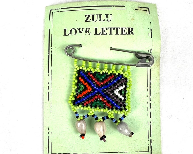 Vintage African Zulu Love Letter Pins - Sold Separately - African ...