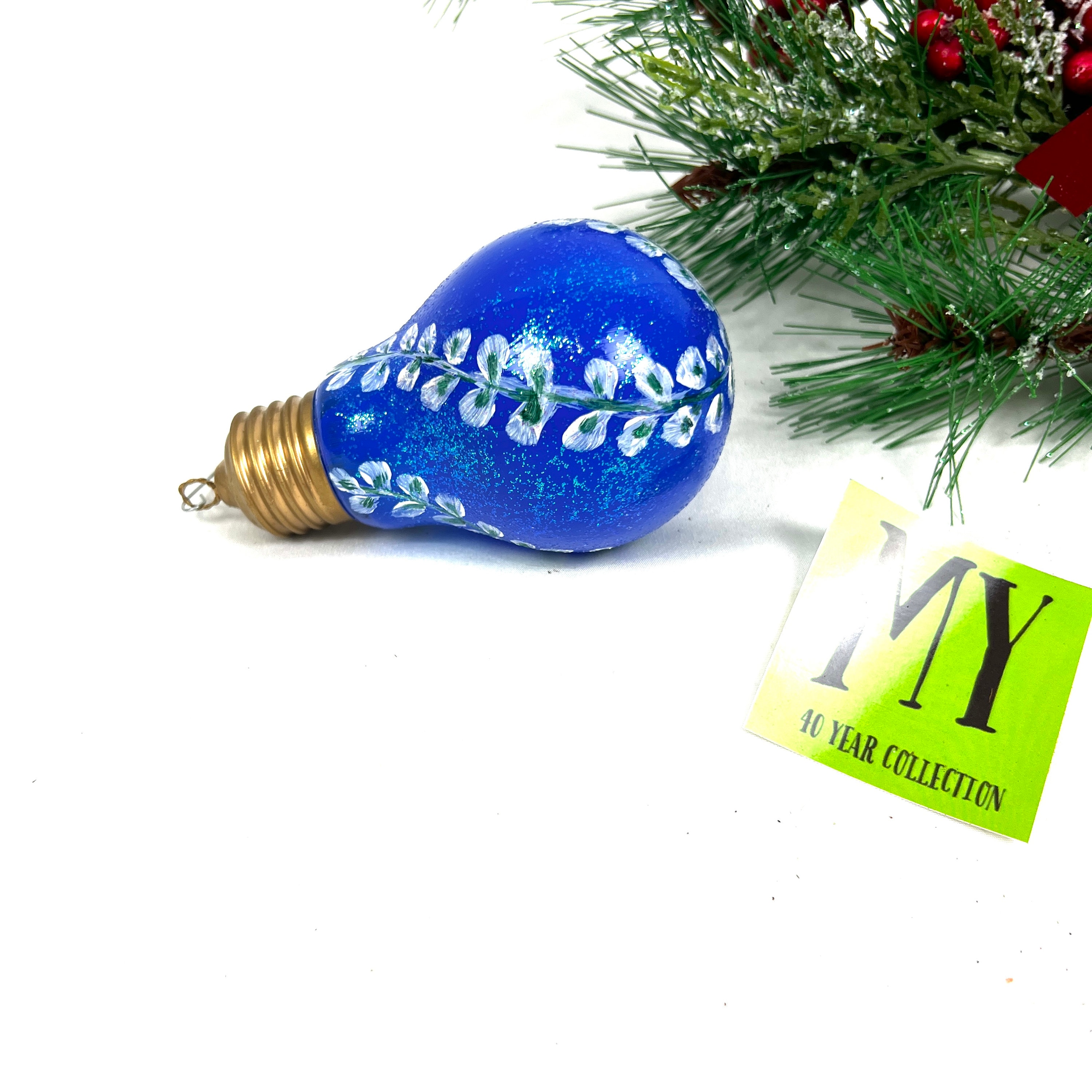 Decorative Hand Painted Light Bulbs