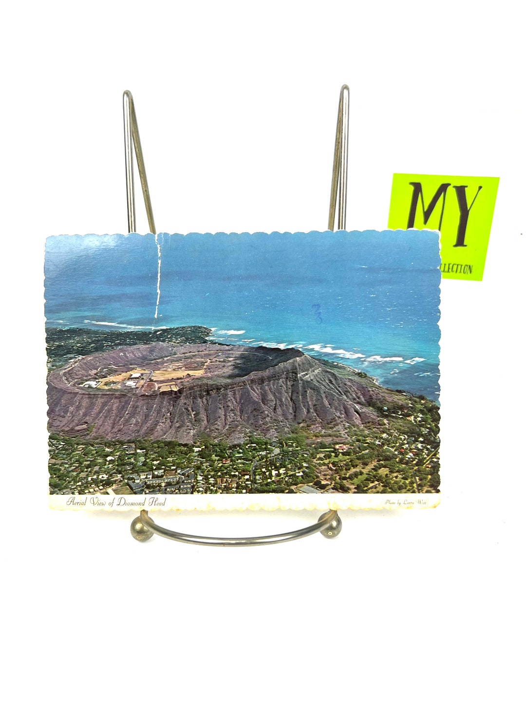 Vintage Postcard - Diamond Head Crate as Seen From Above - Honolulu ...