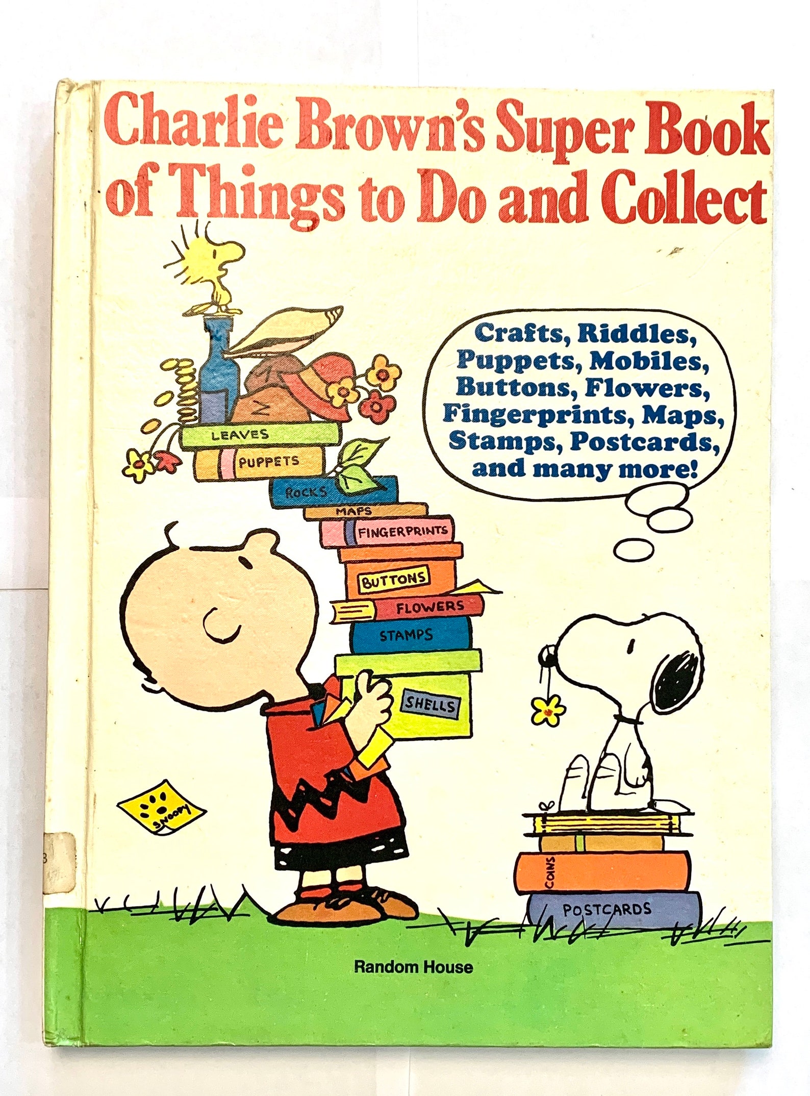 Charlie Brown's Super Book of Things to Do and Collect | Etsy