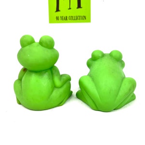 Vintage Toy Frogs Pair of Squeezy Rubber Frog Toys Bath Time Frogs ...
