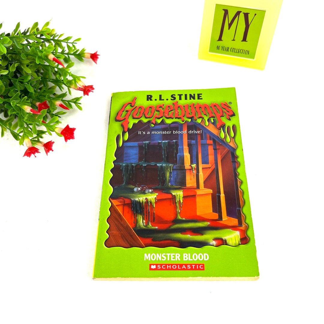 1992 Goosebumps by R.L. Stein - Monster Blood - Scholastic Book ...