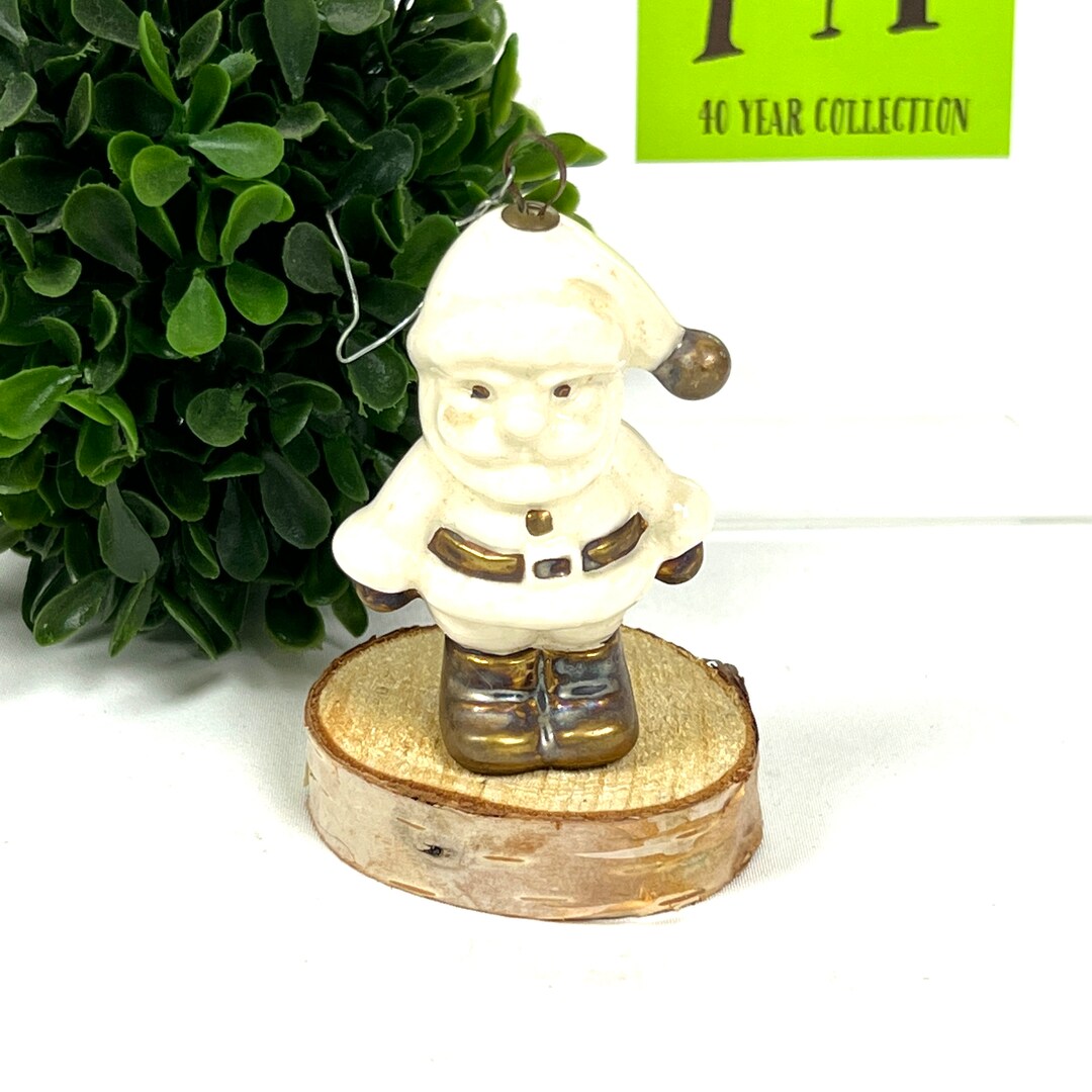 Vintage Goebel W Germany Santa Claus Christmas Ornament - Etsy