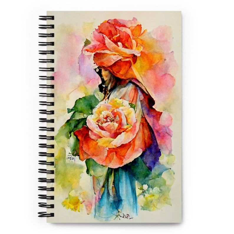 St. Rose of Lima Prayer Journal - A Digitally Created Watercolor ...