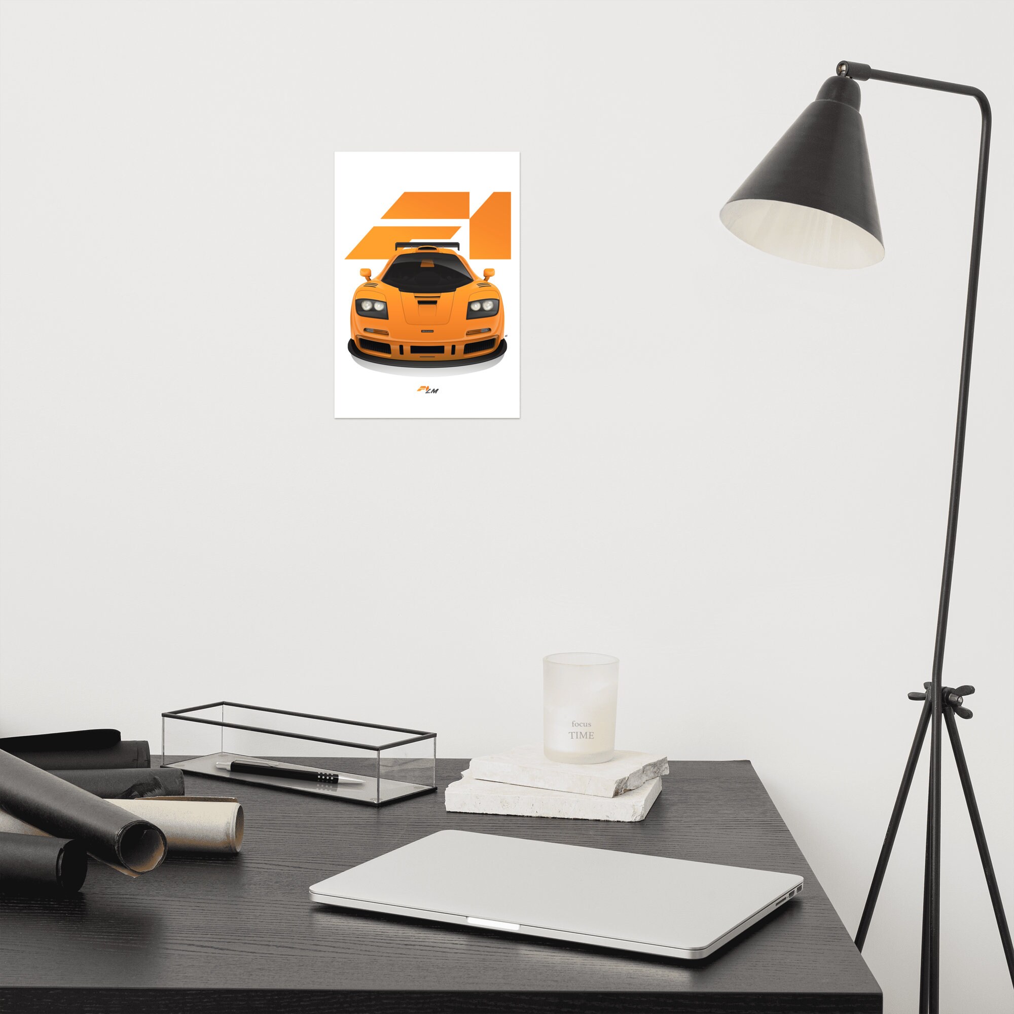 Mclaren F1 LM Print [white] - Etsy