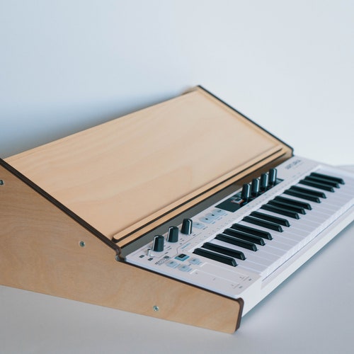 Arturia Keystep Desktop Synth Stand. Wooden Rack for Keystep - Etsy
