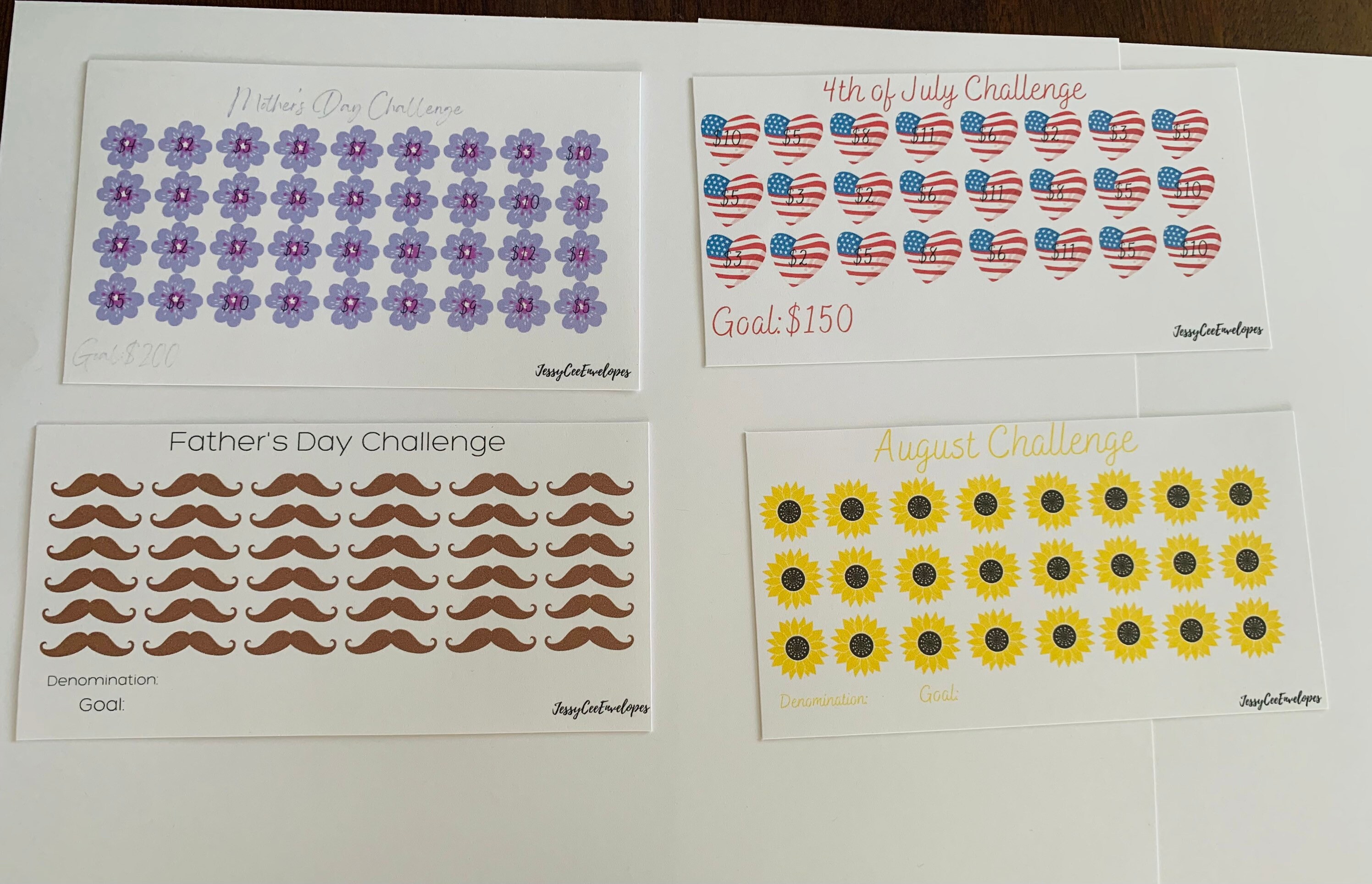 Holidays Savings Challenge Bundle Monthly Savings Challenges - Etsy