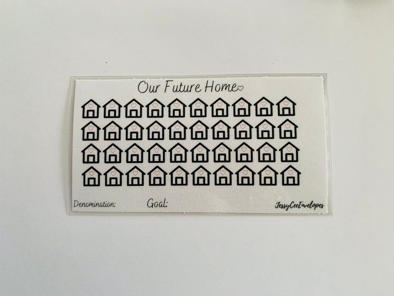 Future Home Fund Savings Challenge Printable Savings - Etsy