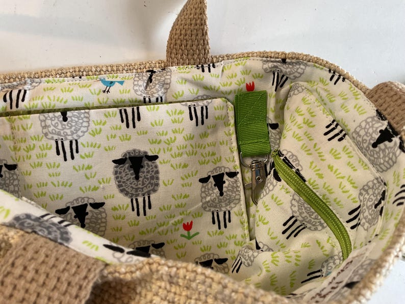 Handwoven Cotton SHEEP Tote Bag - Etsy