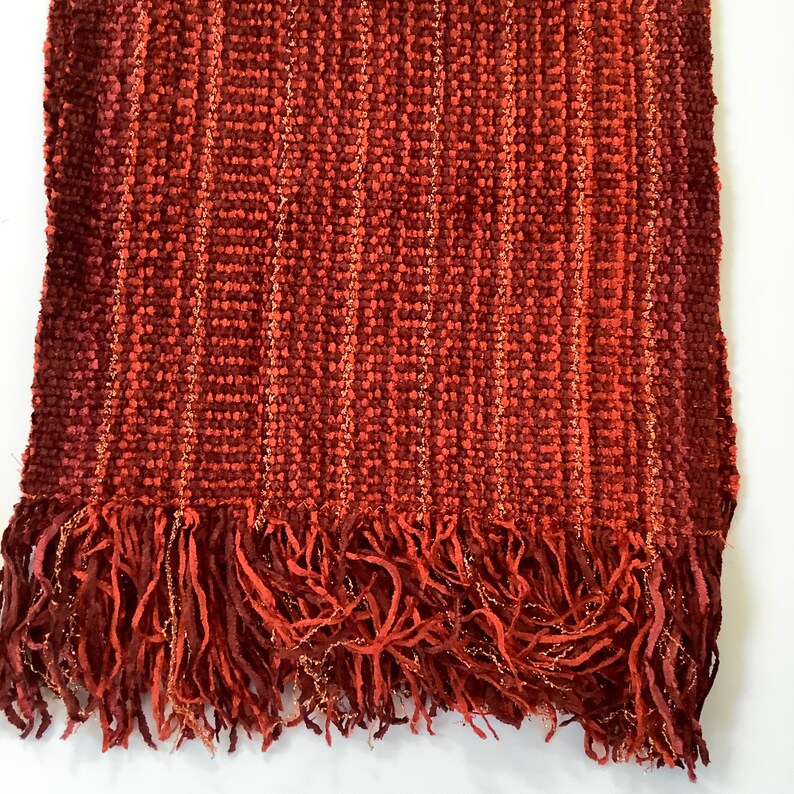 Handwoven Scarves in Fall Foliage Colors | Etsy