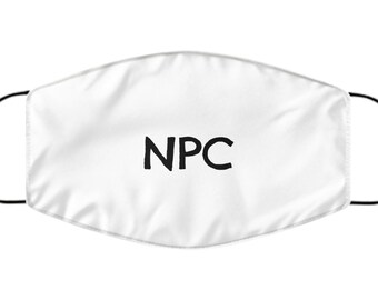 Npc Face Mask - Etsy