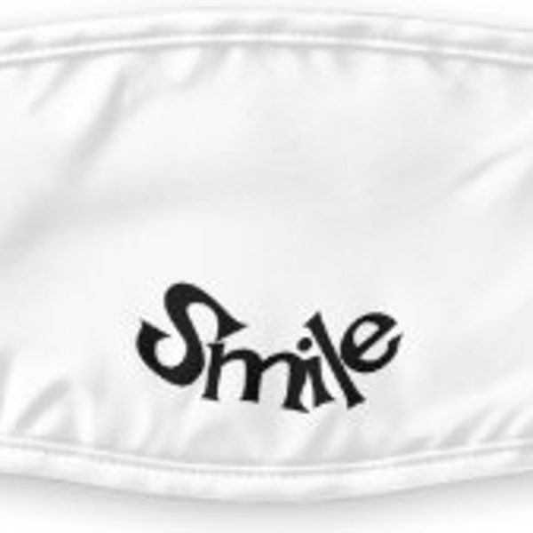 Smile Face Mask - Etsy