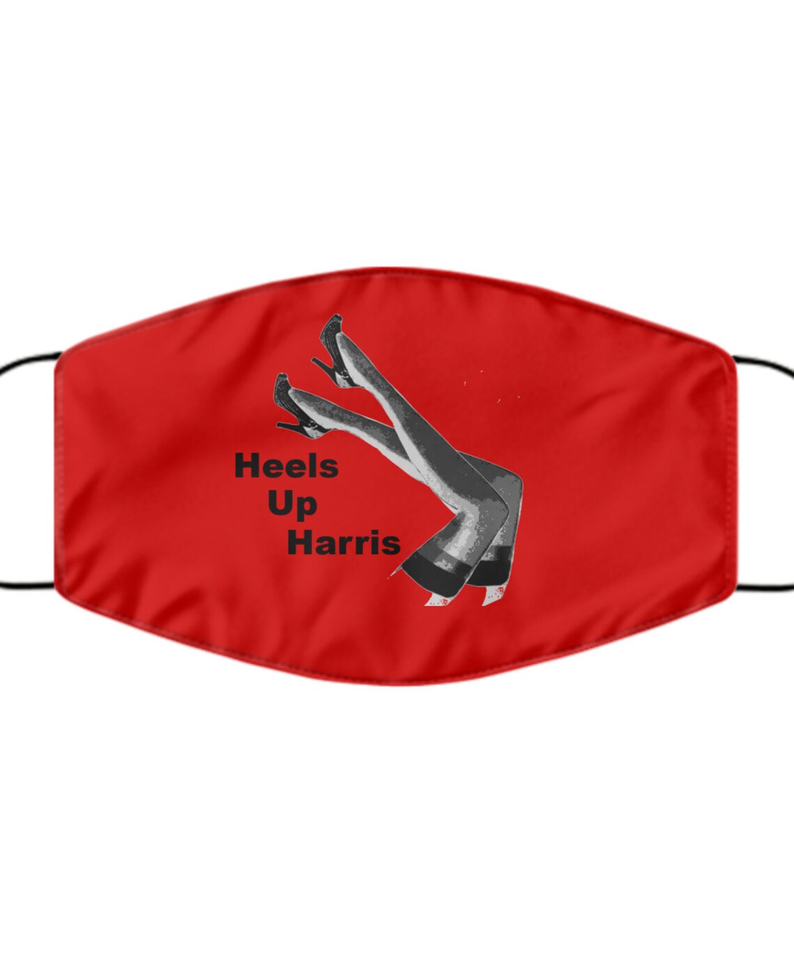 Heels up Harris Face Mask - Etsy