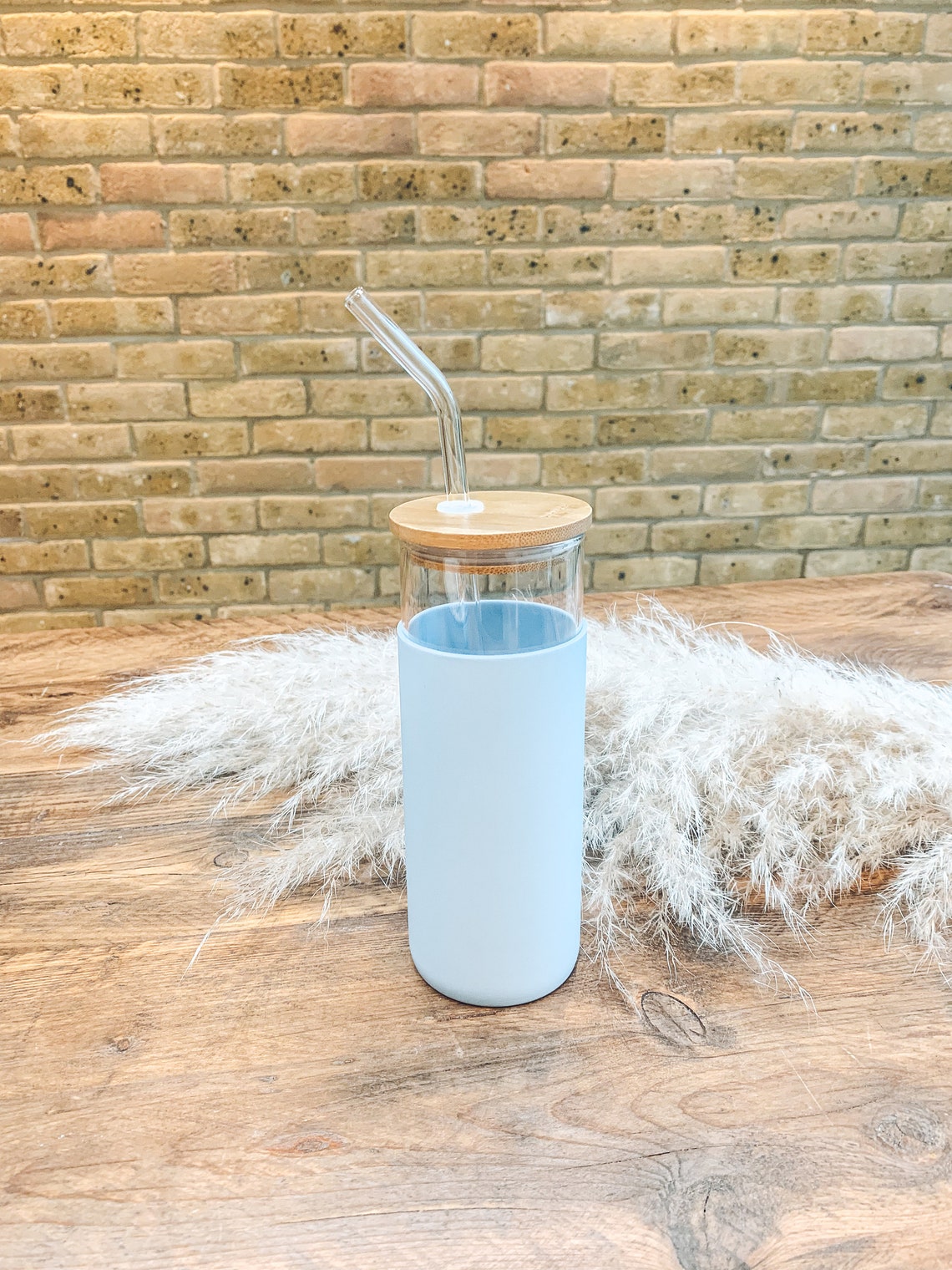 Pale Blue | Smoothie Cup | Juice Cup | Iced Coffee | on the Go - Etsy UK