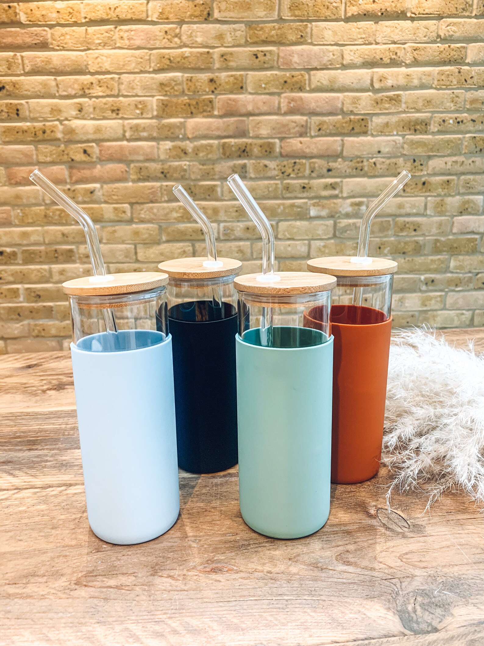 Pale Blue | Smoothie Cup | Juice Cup | Iced Coffee | on the Go - Etsy UK