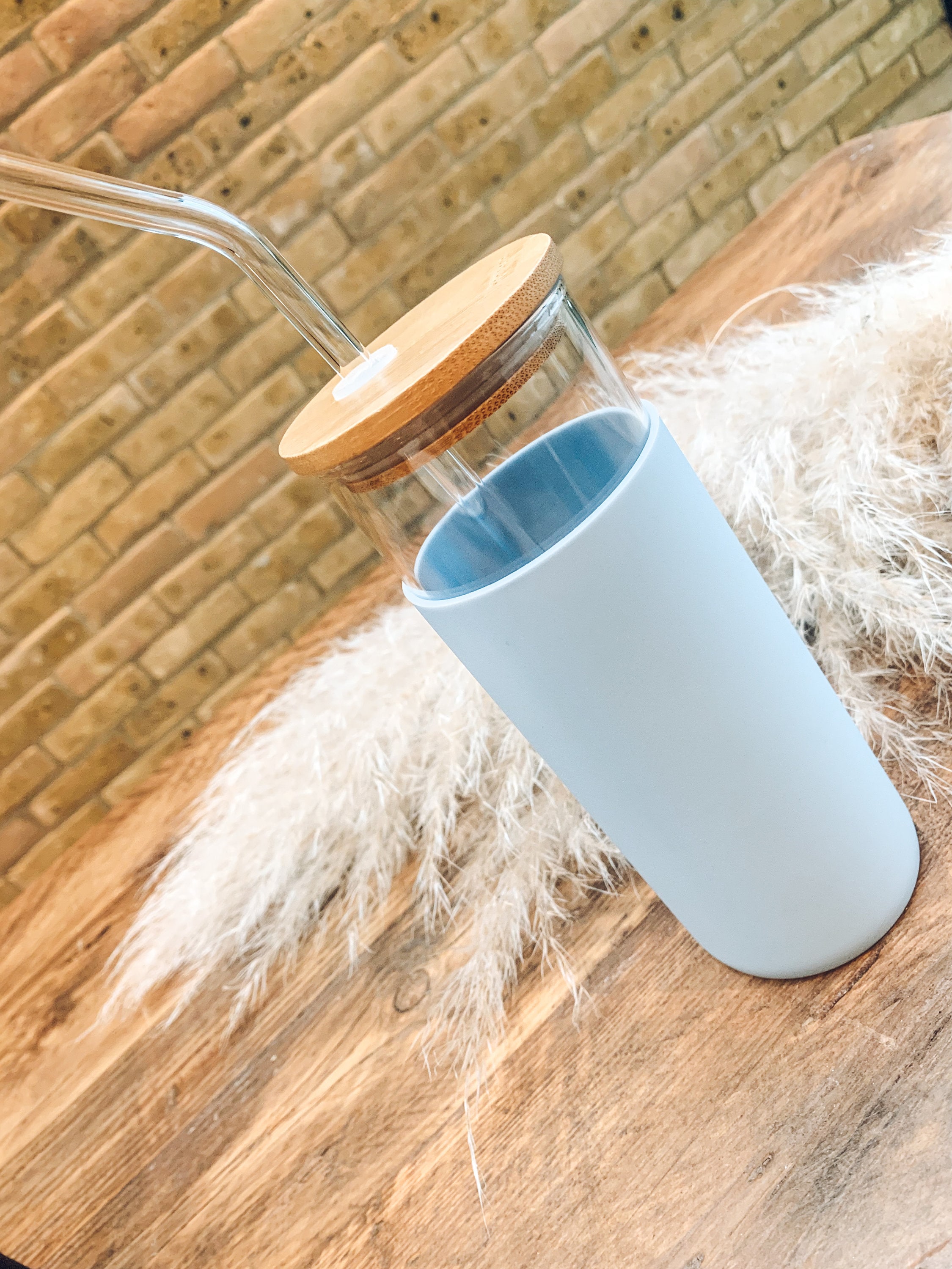 Pale Blue | Smoothie Cup | Juice Cup | Iced Coffee | on the Go - Etsy UK