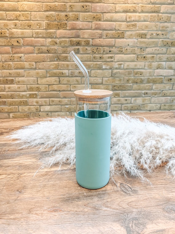 Sage Green Smoothie Cup Juice Cup Iced Coffee on the | Etsy