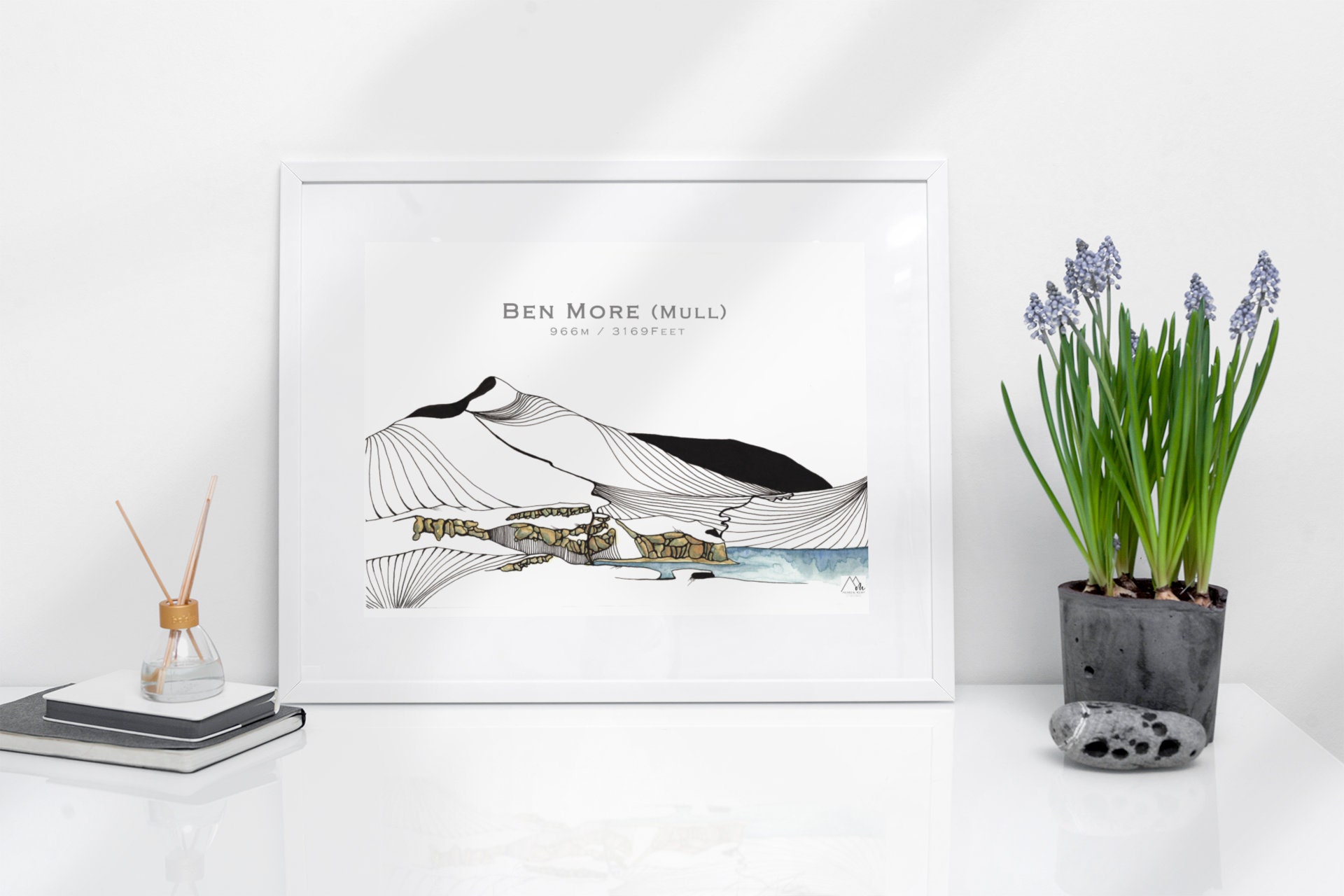 Isle of Mull, Scotland Print, Ben More mull, Scotland Wall Art ...