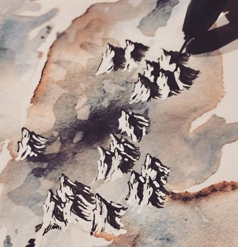 Munro Bagging Map of Scotlands Munros PRINTABLE Hiking Gift Modern Wall ...