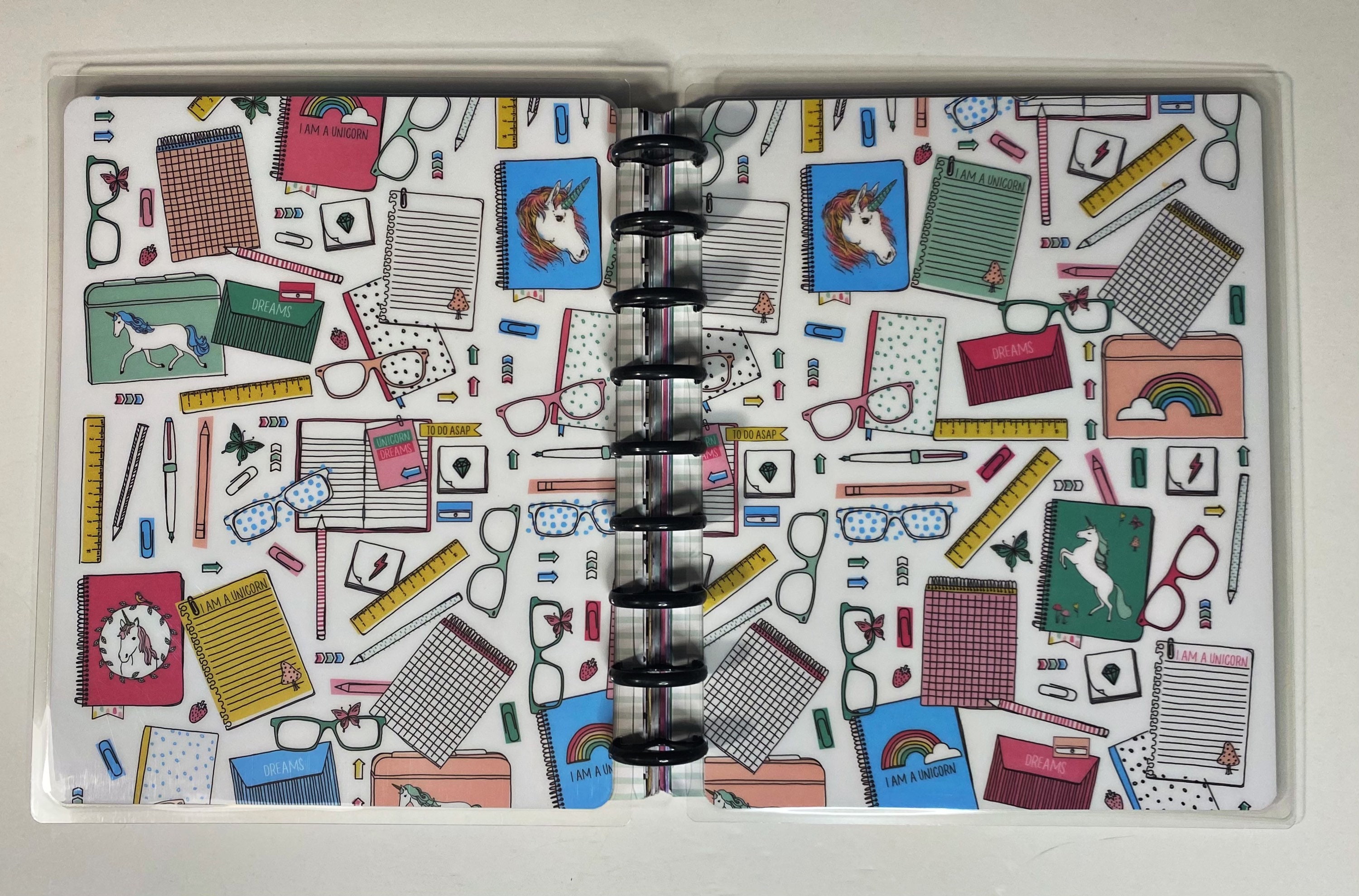 Planner Cover Classic Planner Cover 9 Disc Planner Cover - Etsy UK