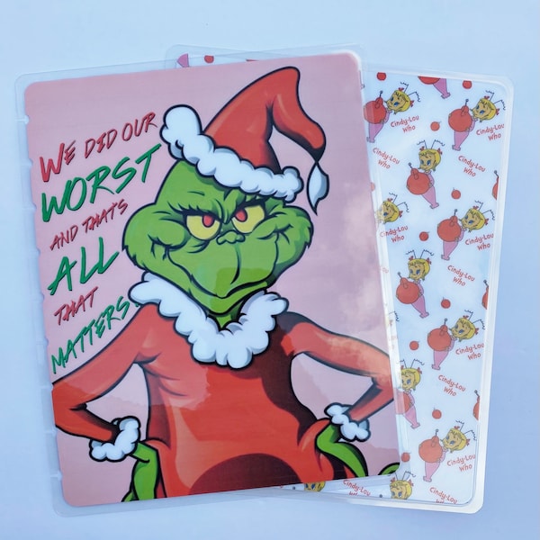 Grinch mi agenda - Etsy México