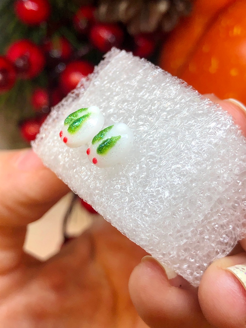 Yuki Usagi Small Japanese Snow Bunny ECO Resin .925 Sterling - Etsy