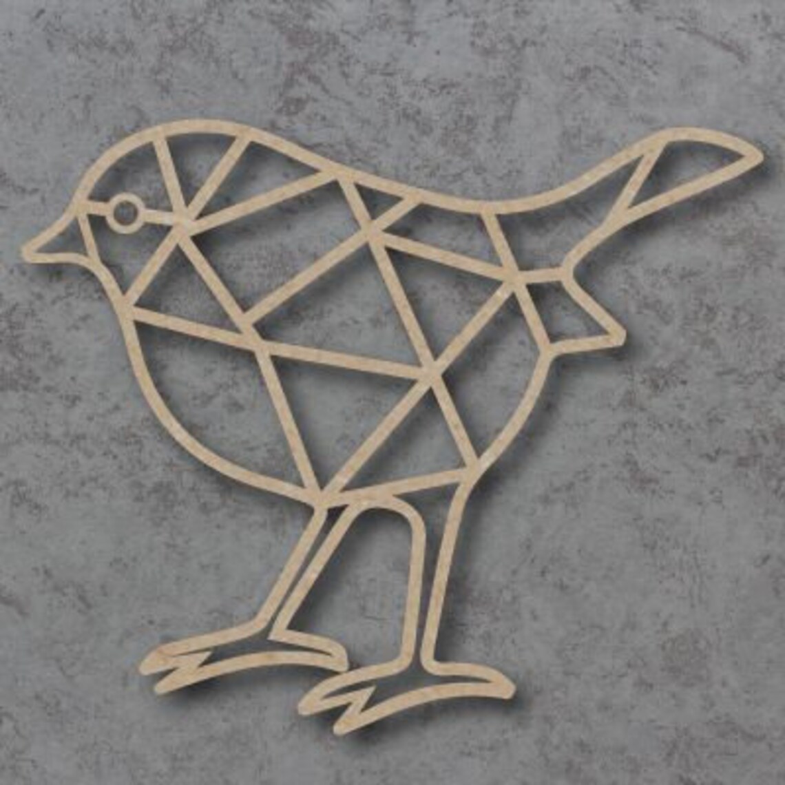 Geometric Robin Detailed Craft Shapes - Etsy