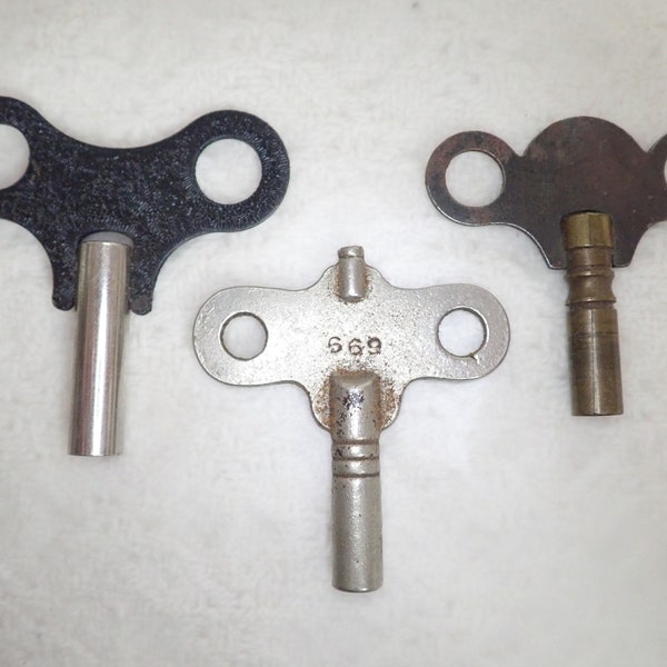 Antique Clock Keys - Etsy