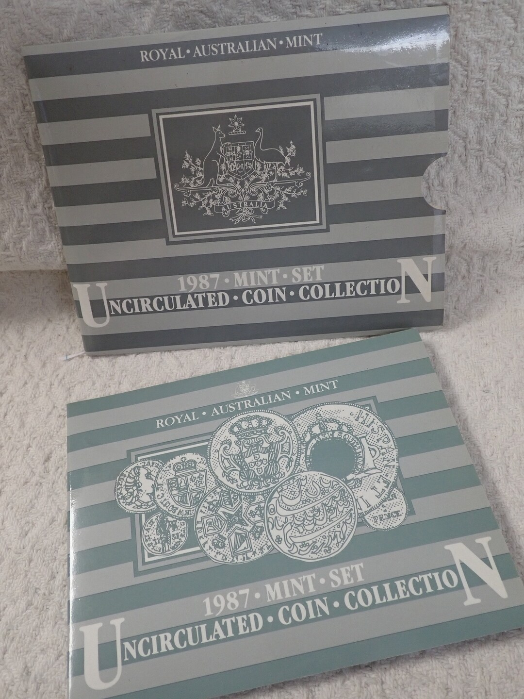 Vintage 1987 Royal Australian Mint Uncirculated Coin Set Sealed Very ...
