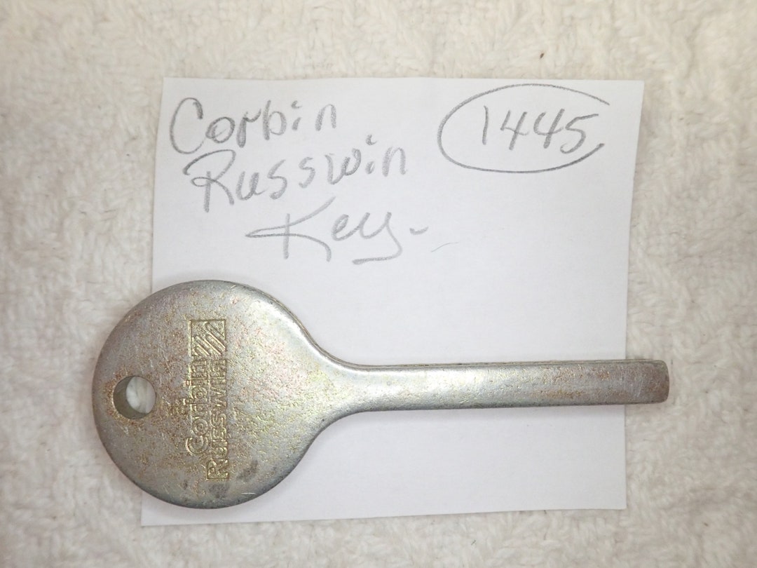Vintage Corbin Russwin Emergency Key Used Unknown Metal - Etsy