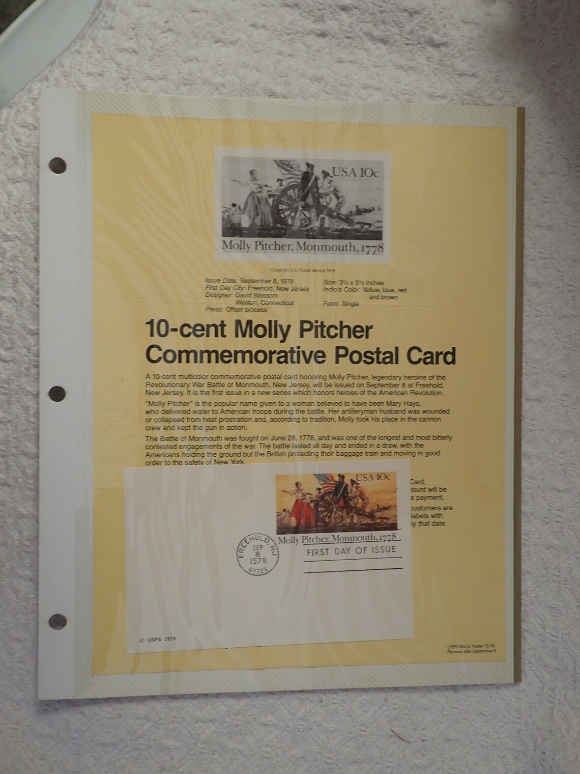 1978 US Postage Stamps On USPS Poster Page 31c Airmail Corner | Etsy