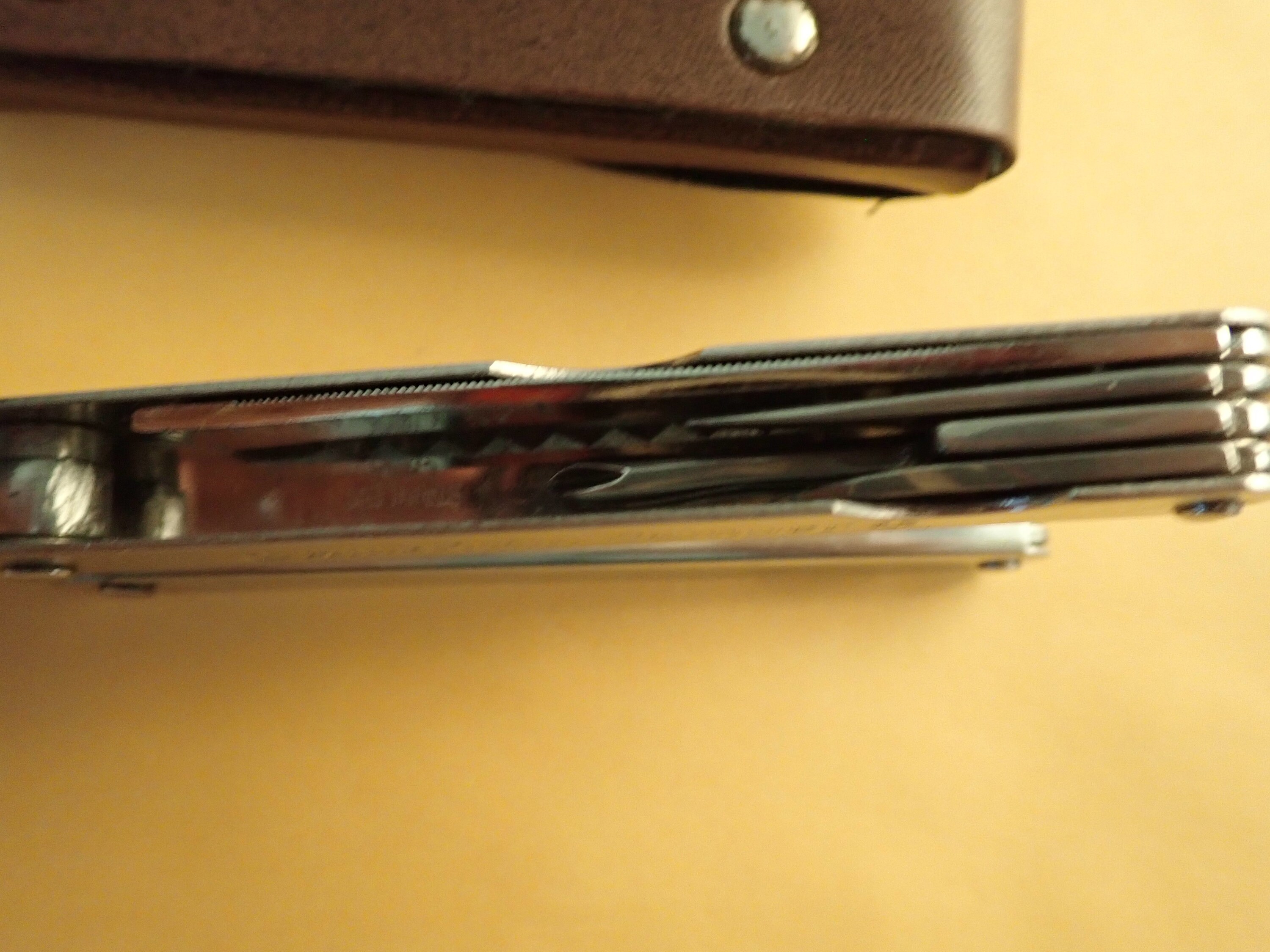 American Camper Multi Tool Stainless Knife With Leather Case - Etsy