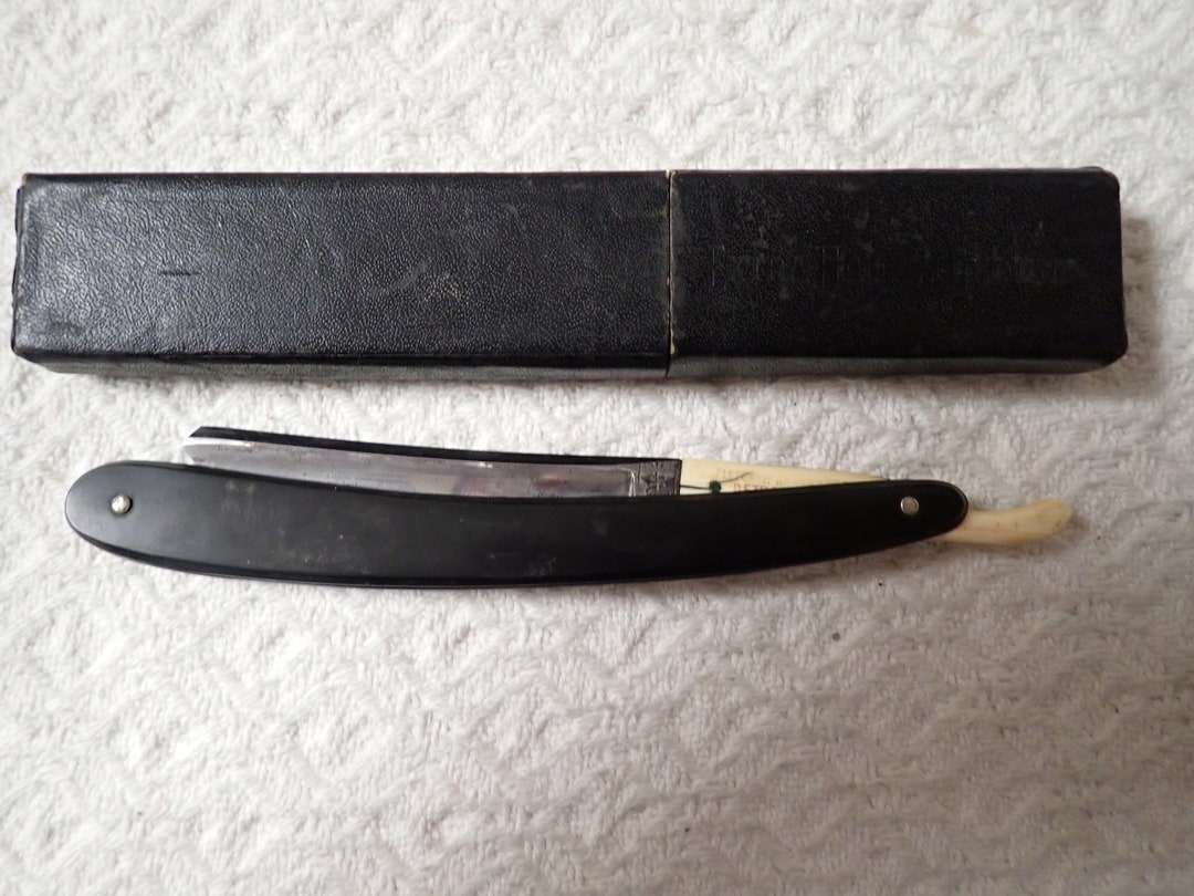 Antique Straight Razor Signed Fletcher Hardware Co. Detroit Mich ...
