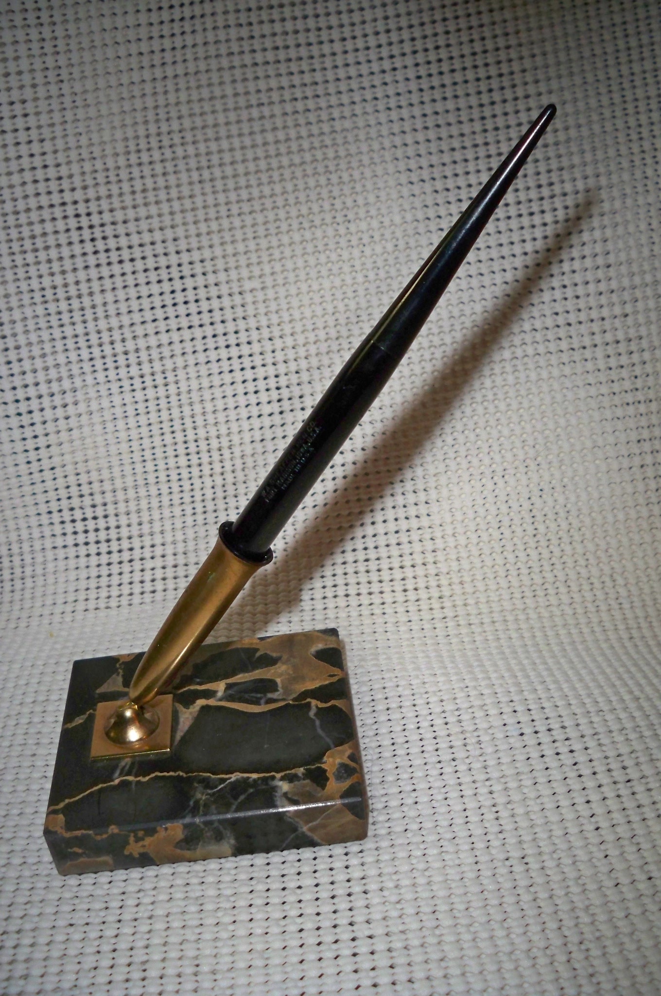 Vintage Sheaffer Desk Fountain Pen and Pen Holder Snorkel | Etsy