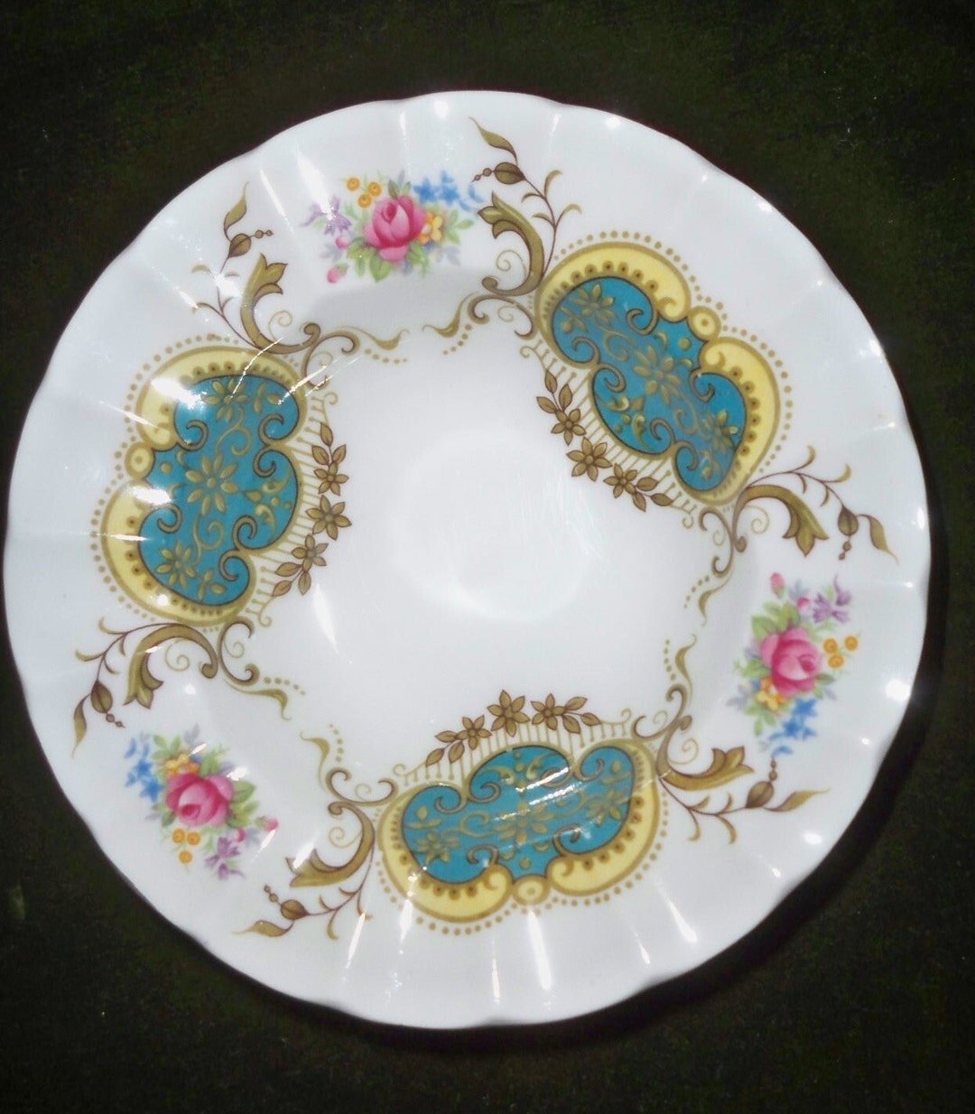 Vintage Royal Albert "berkeley" Pattern Small Berry Dessert Bowl Bone ...