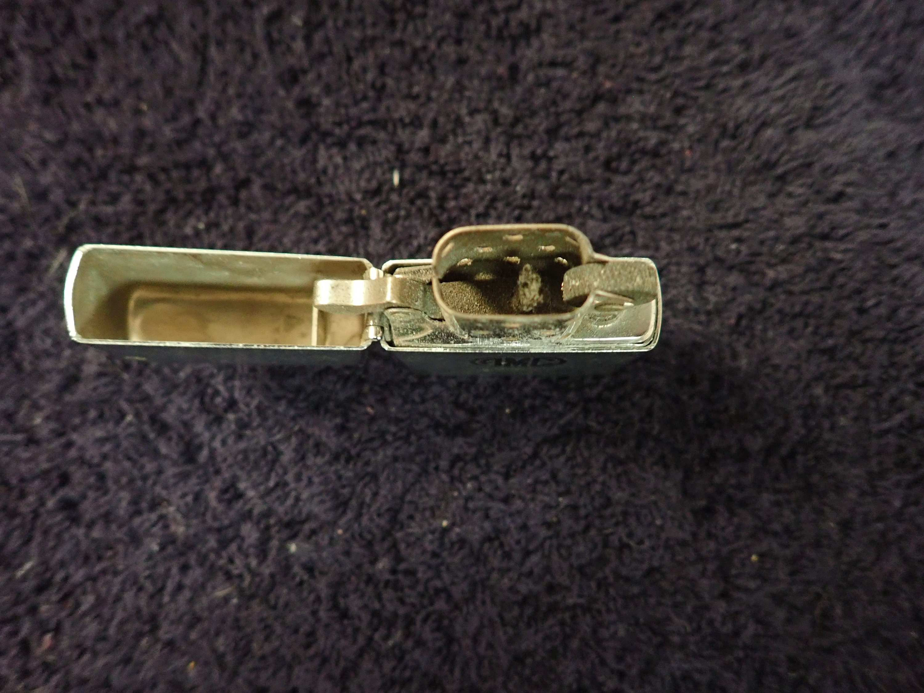 Vintage ZIPPO 16 Hole Advertising Lighter AMC Associated Mechanical ...