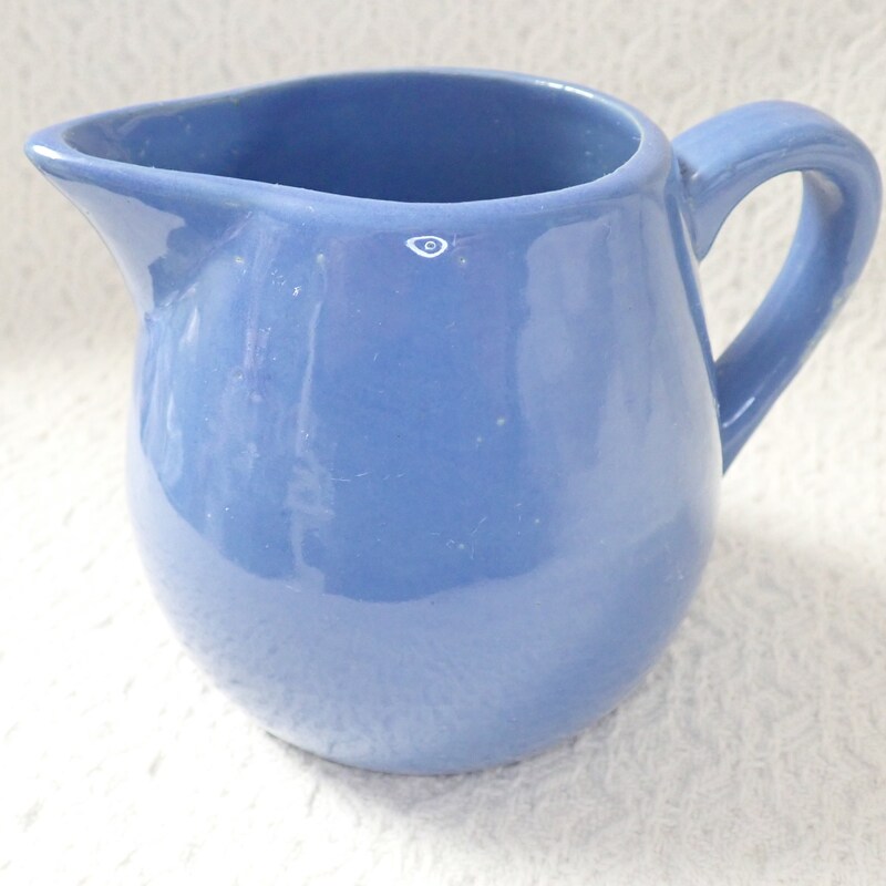 Antique Light Blue Pitcher - Etsy
