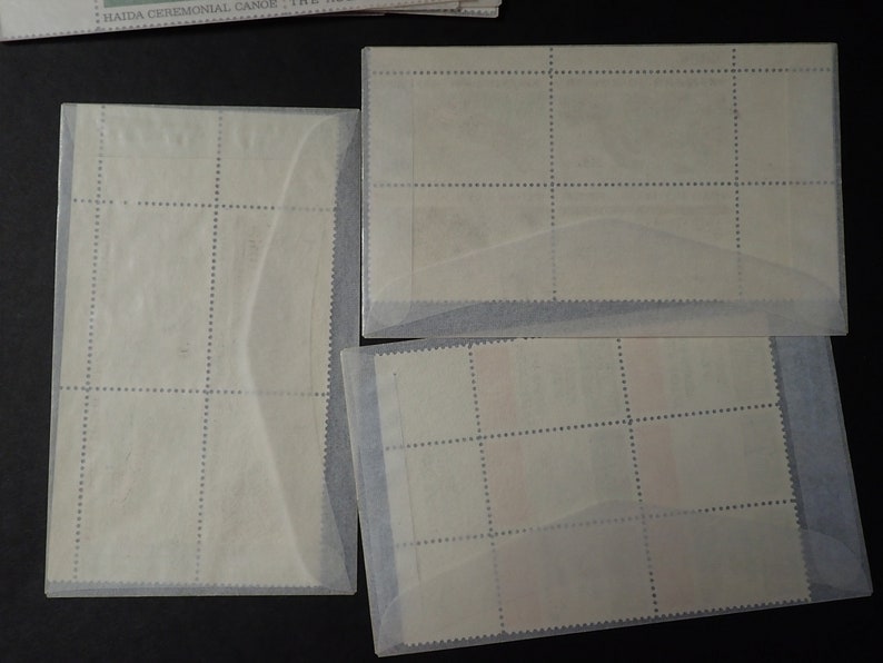 US Postage Stamps 7 Plate Blocks /2 Panes 6c MNH OG Mixed - Etsy