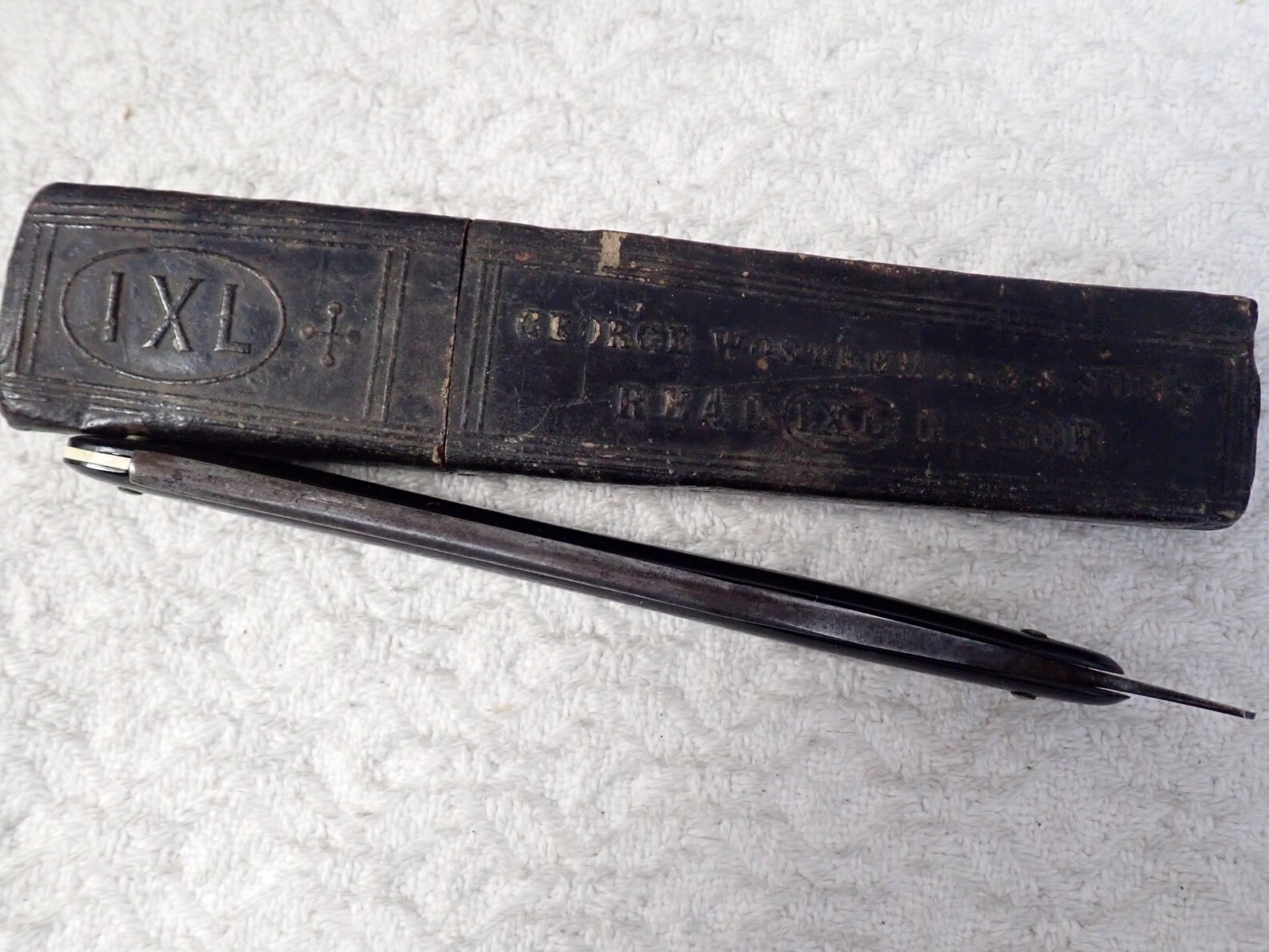 Antique Straight Razor IXL Electric Cutlery Co. George Westenholm & Son ...