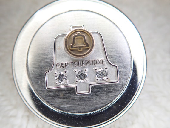 RARE Vintage C & P Telephone Co. Employee Service Pin | Etsy